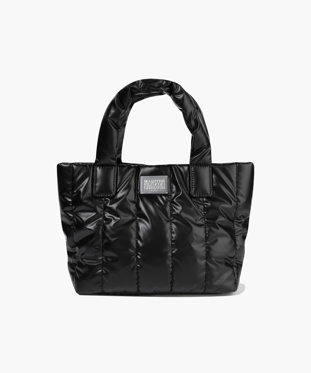 CLASSIC LOGO MATT METALLIC PADDING BAG